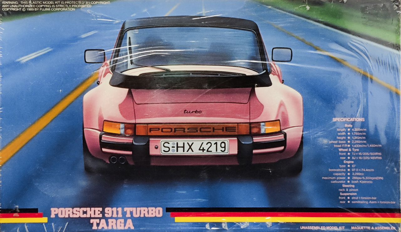 Fujimi Porsche 911 Turbo Targa - Spotlight Hobbies