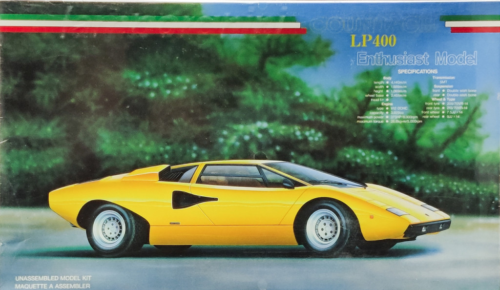 Fujimi Lamborghini Countach LP400 - Spotlight Hobbies