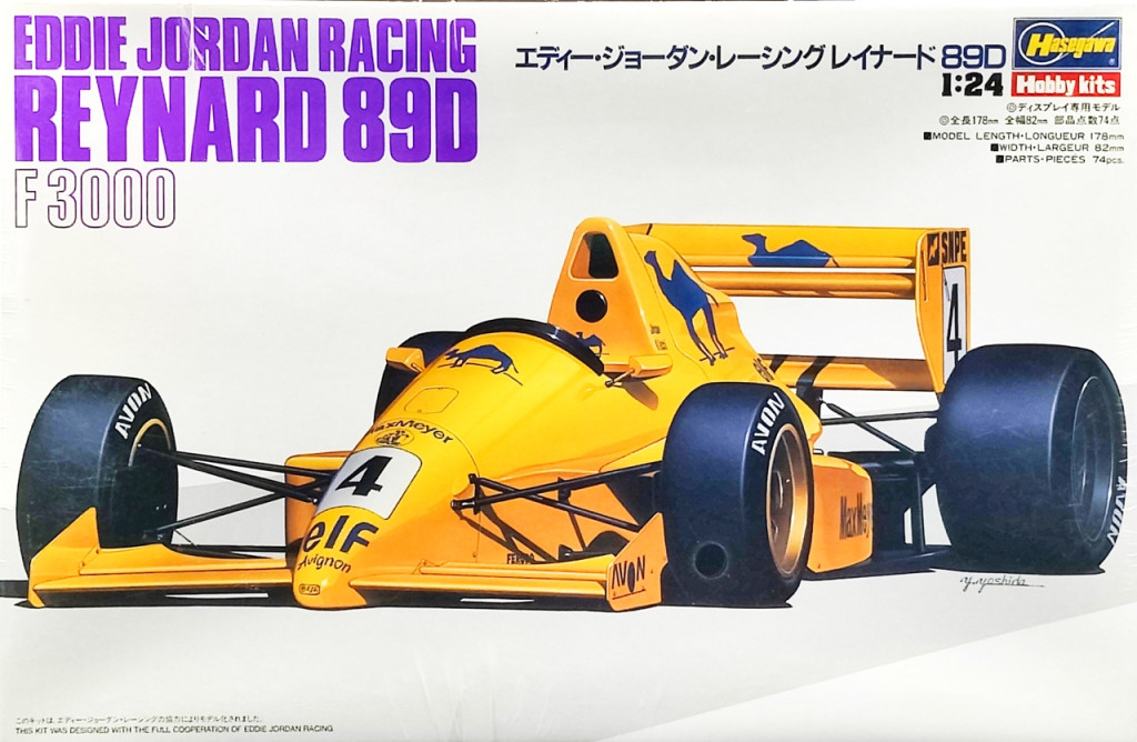 Hasegawa "Eddie Jordan Racing" Reynard 89D F3000 - Spotlight Hobbies