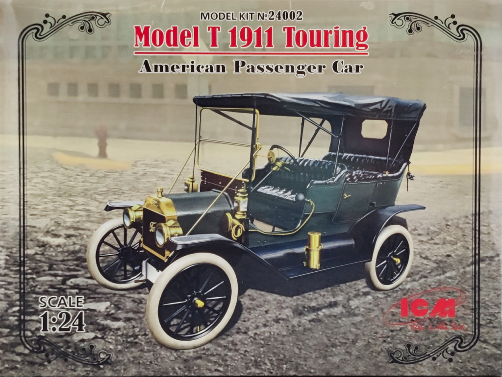 ICM 1911 Ford Model T Touring - Spotlight Hobbies