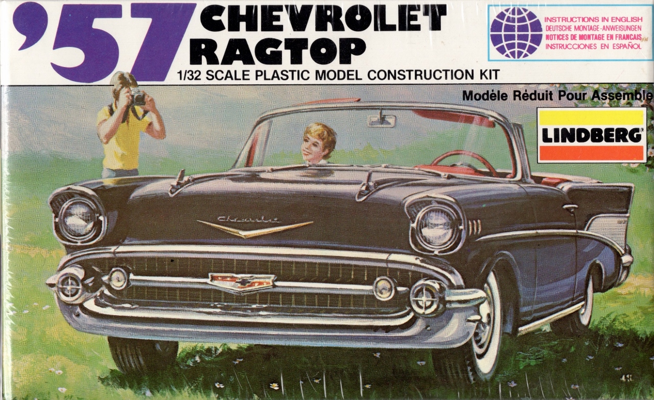 Lindberg 1957 Chevy Ragtop - 1/32 Scale - Spotlight Hobbies
