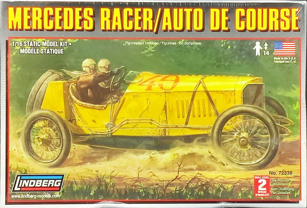 Lindberg Mercedes Benz Racer - 1/16 Scale - Spotlight Hobbies