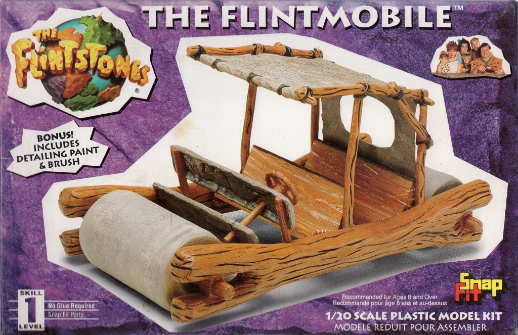Lindberg “The Flintstones” The Flintmobile - SnapFit - Spotlight Hobbies
