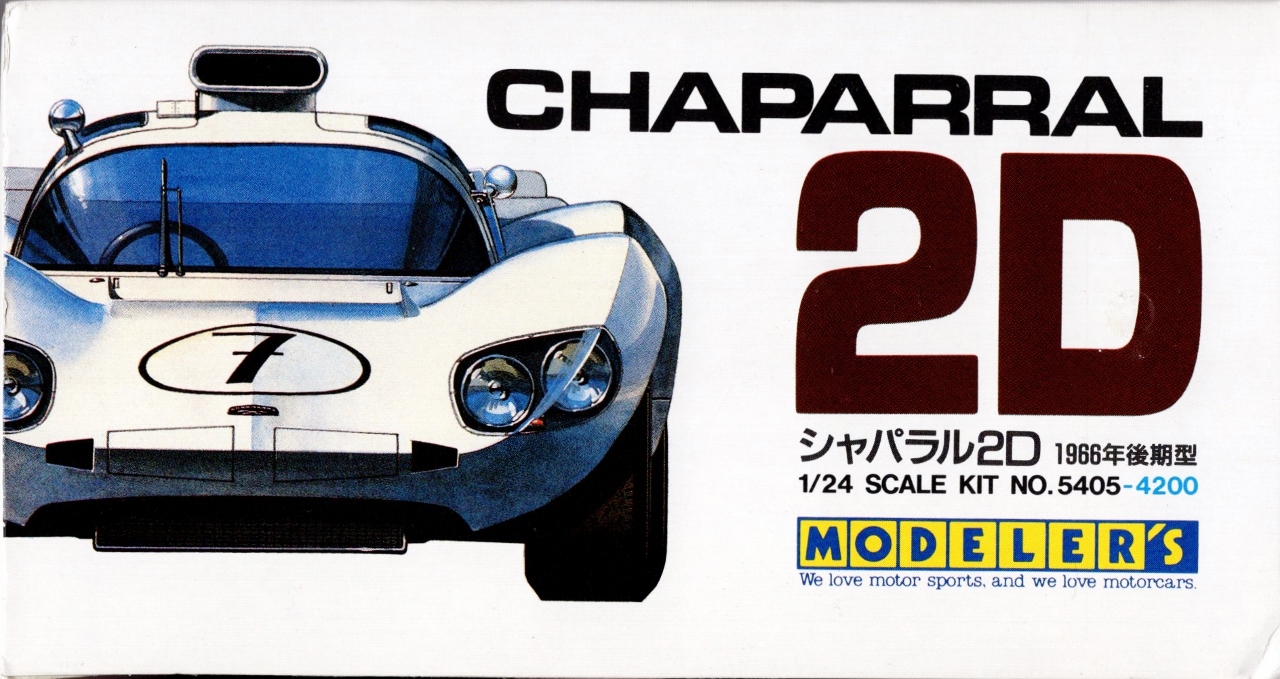 Modeler's Company Ltd. 1966 Chaparral 2D Le Mans Racer - Spotlight Hobbies