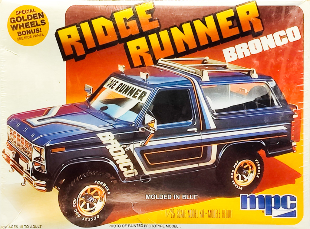 MPC 1981 Ford Bronco 4x4 "Ridge Runner" - Spotlight Hobbies