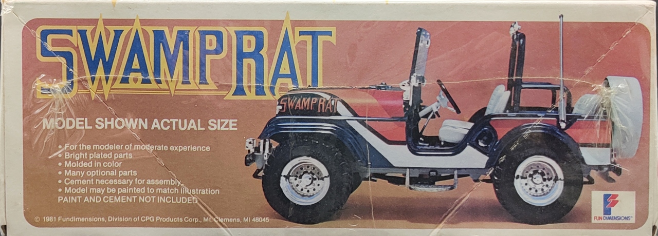 MPC "Swamp Rat" 1982 Jeep CJ-5 - Spotlight Hobbies