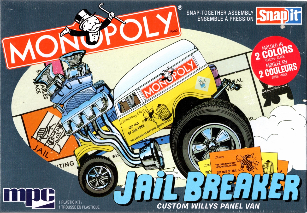 MPC "Monopoly" Jail Breaker Custom Willys Panel Van Show Car - Snap-it ...