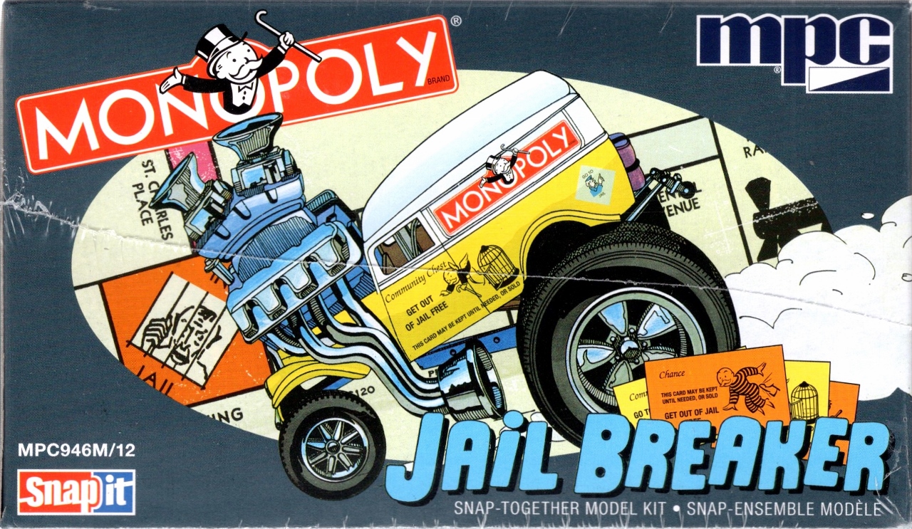 MPC "Monopoly" Jail Breaker Custom Willys Panel Van Show Car - Snap-it ...