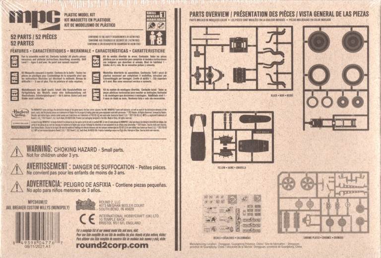 MPC "Monopoly" Jail Breaker Custom Willys Panel Van Show Car - Snap-it ...