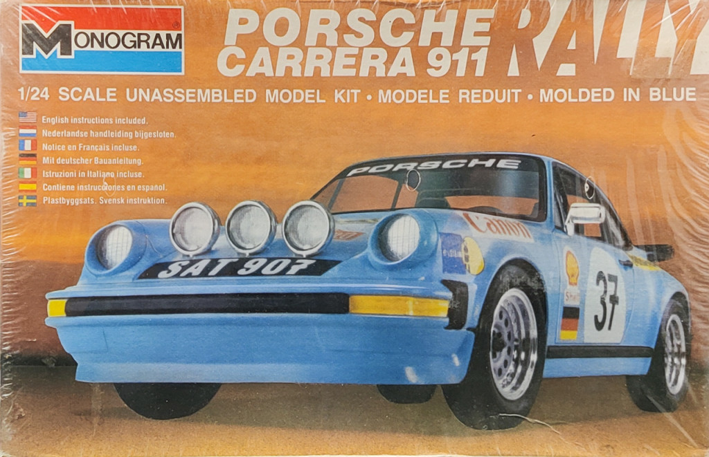 Monogram Porsche Carrera 911 Rally - Spotlight Hobbies