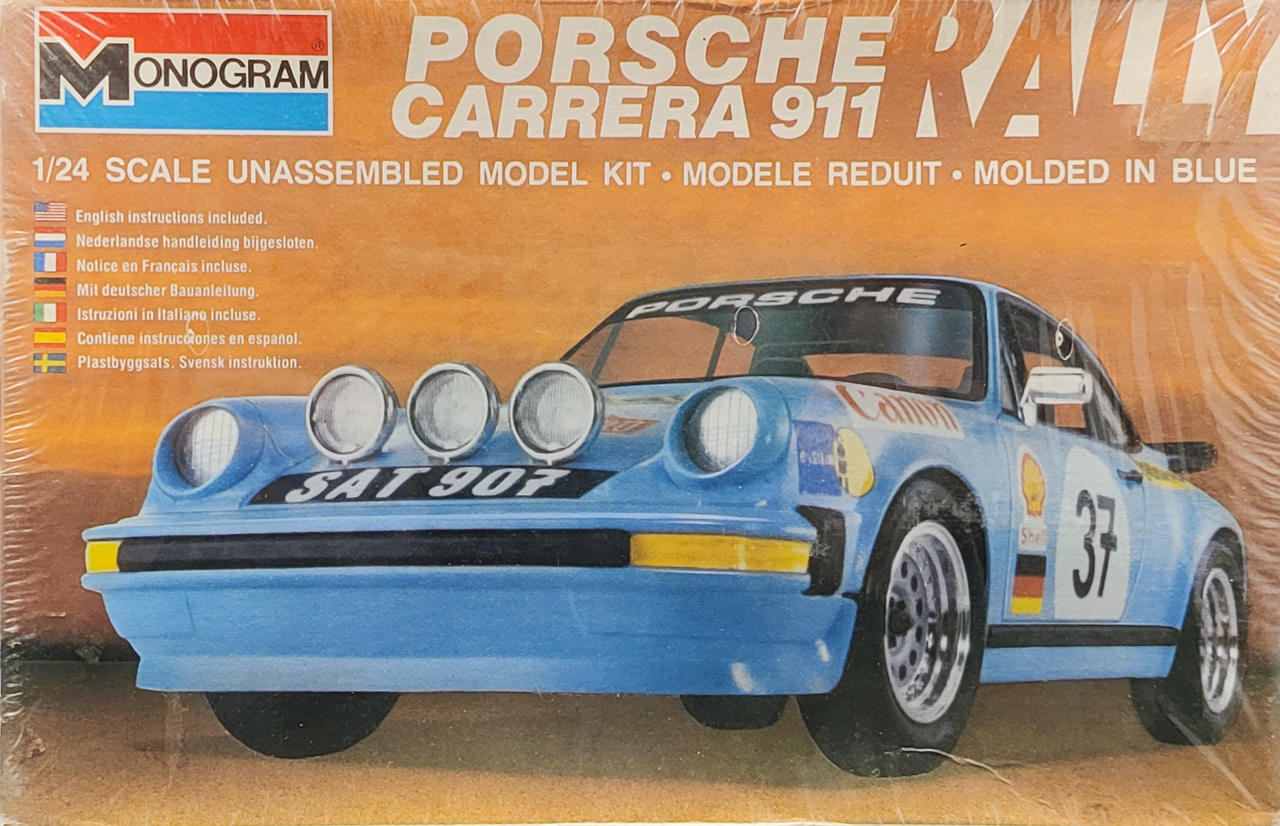 Monogram Porsche Carrera 911 Rally - Spotlight Hobbies