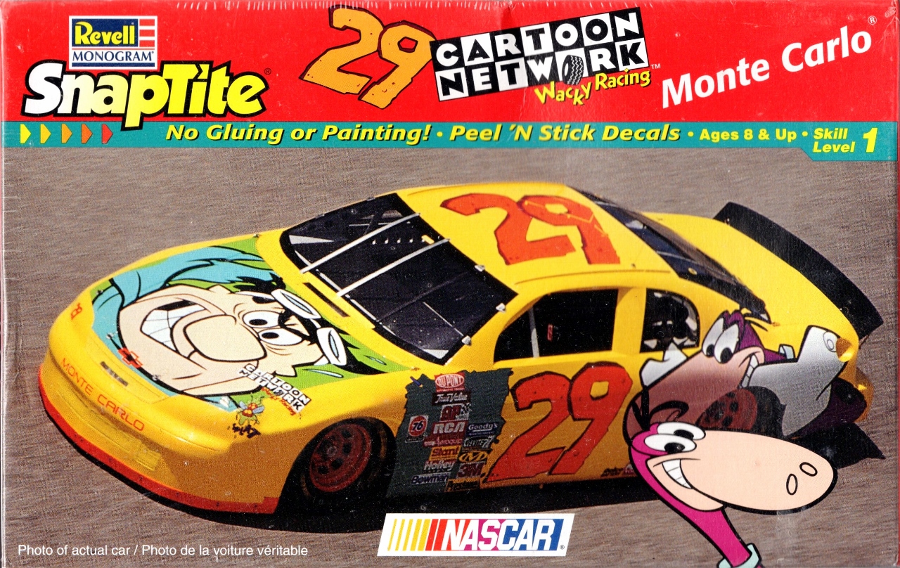 Revell/Monogram #29 "Cartoon Network" 1998 Chevy Monte Carlo - SnapTite ...