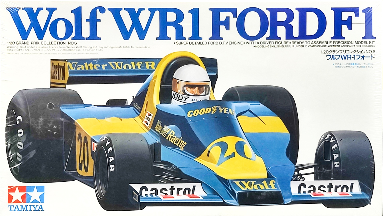 Tamiya Wolf WR-1 Ford F1 Formula One - 1/20 Scale - Spotlight Hobbies