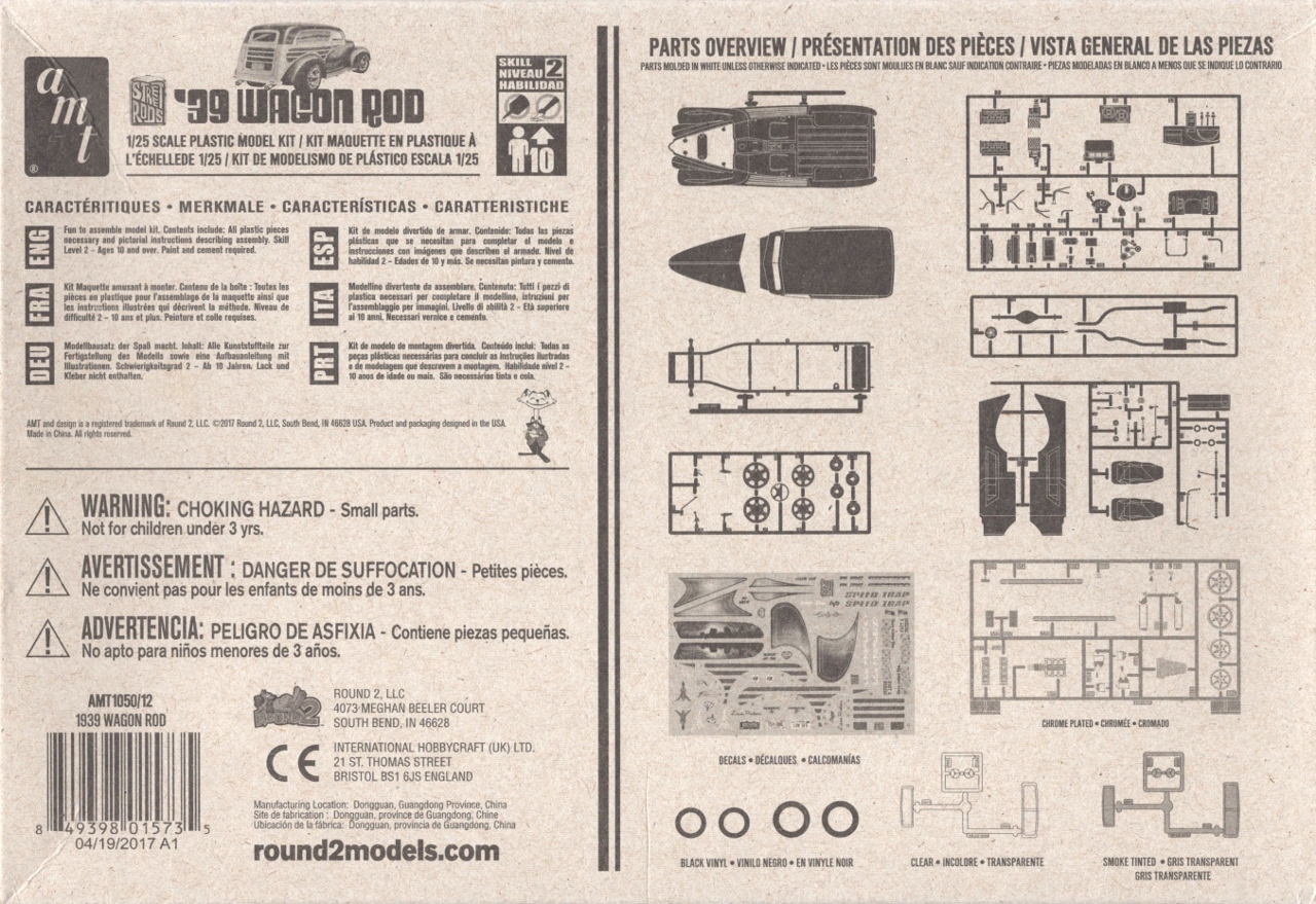 AMT 1939 Chevy "Wagon Rod" Street Rod - Spotlight Hobbies