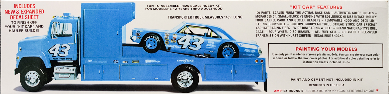 AMT Richard Petty 1971 Dodge Dart Sportsman AMT Richard Petty 1971 Dodge Dart Sportsman