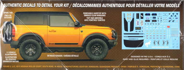 AMT 2021 Ford Bronco First Edition - Spotlight Hobbies