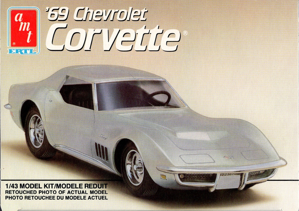 AMT 1969 Chevy Corvette - 1/43 Scale - Spotlight Hobbies