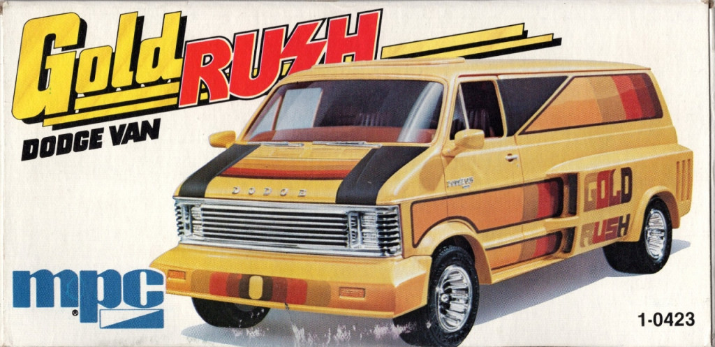 MPC “Gold Rush” 1979 Dodge Custom Van - Spotlight Hobbies