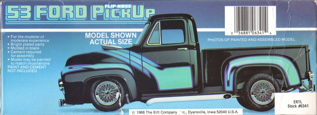 MPC 1953 Ford Pickup Flip-Nose Street Machine - Spotlight Hobbies