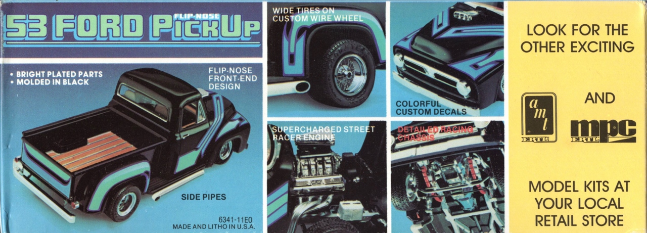MPC 1953 Ford Pickup Flip-Nose Street Machine - Spotlight Hobbies