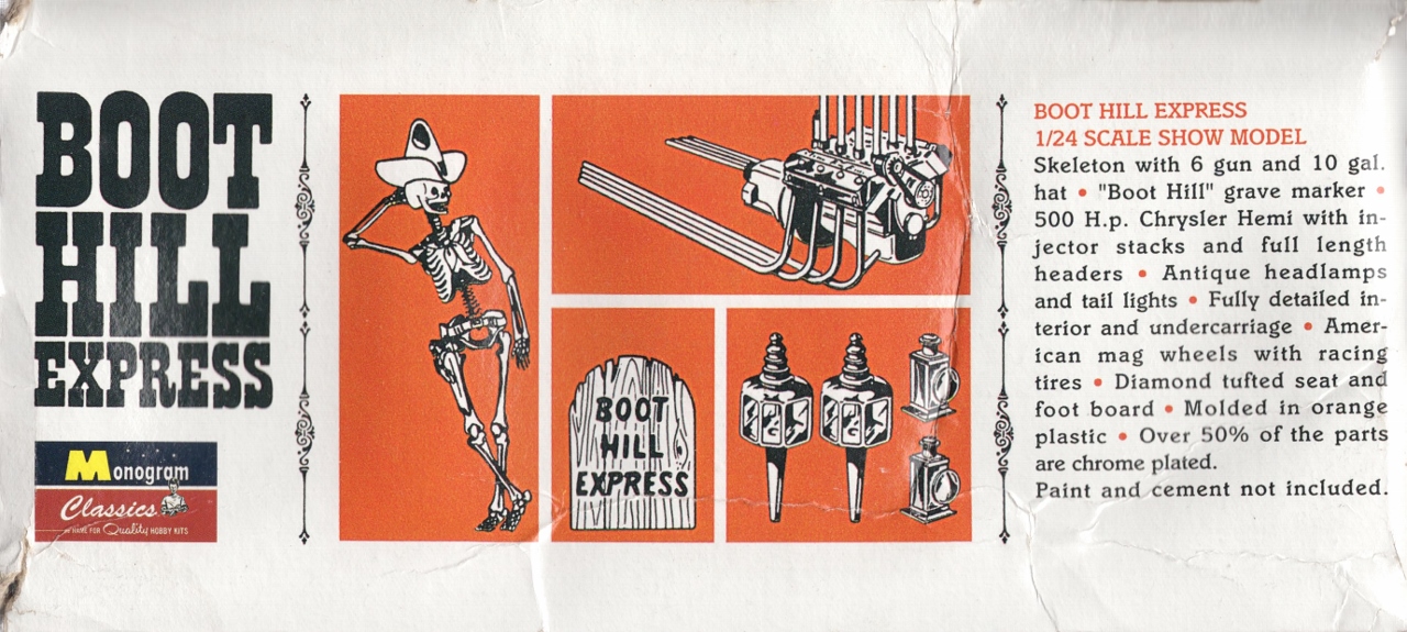 Monogram "Boot Hill Express" Show Rod with Skeleton Figure - Spotlight ...