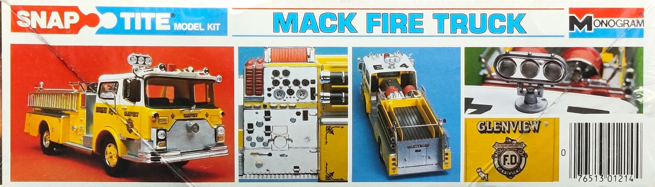 Monogram Mack Fire Pumper Truck - 1/32 Scale - SnapTite - Spotlight Hobbies