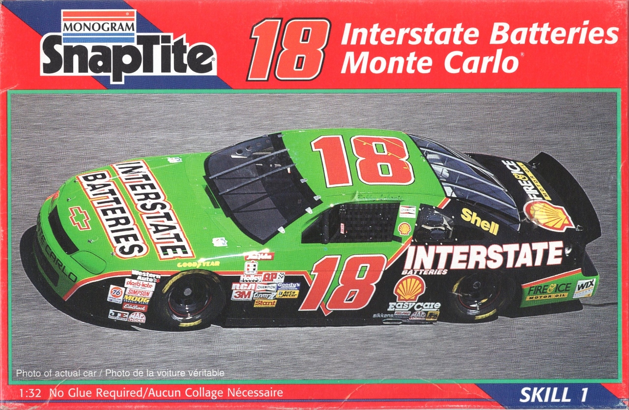 Monogram Bobby Labonte #18 "Interstate Batteries" 1996 Chevy Monte ...