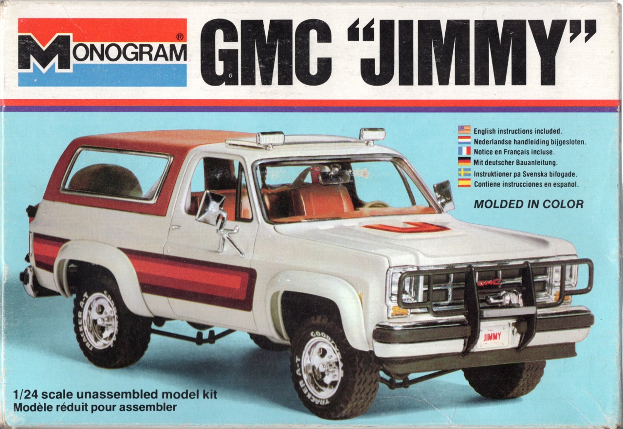 Monogram 1975 GMC "Jimmy" 4x4 - Spotlight Hobbies