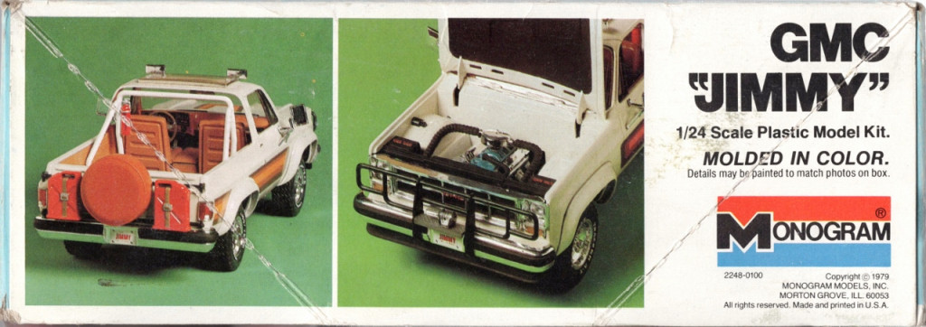 Monogram 1975 GMC "Jimmy" 4x4 - Spotlight Hobbies