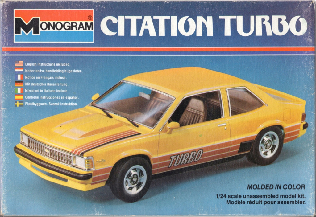 Monogram 1980 Chevy Citation Turbo X - Spotlight Hobbies