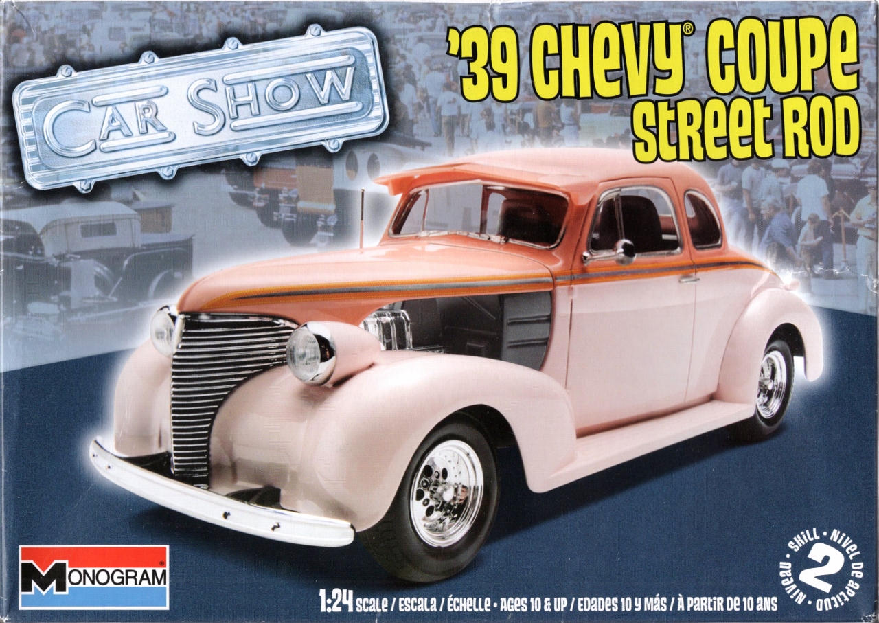 Monogram 1939 Chevy Coupe Street Rod - Spotlight Hobbies