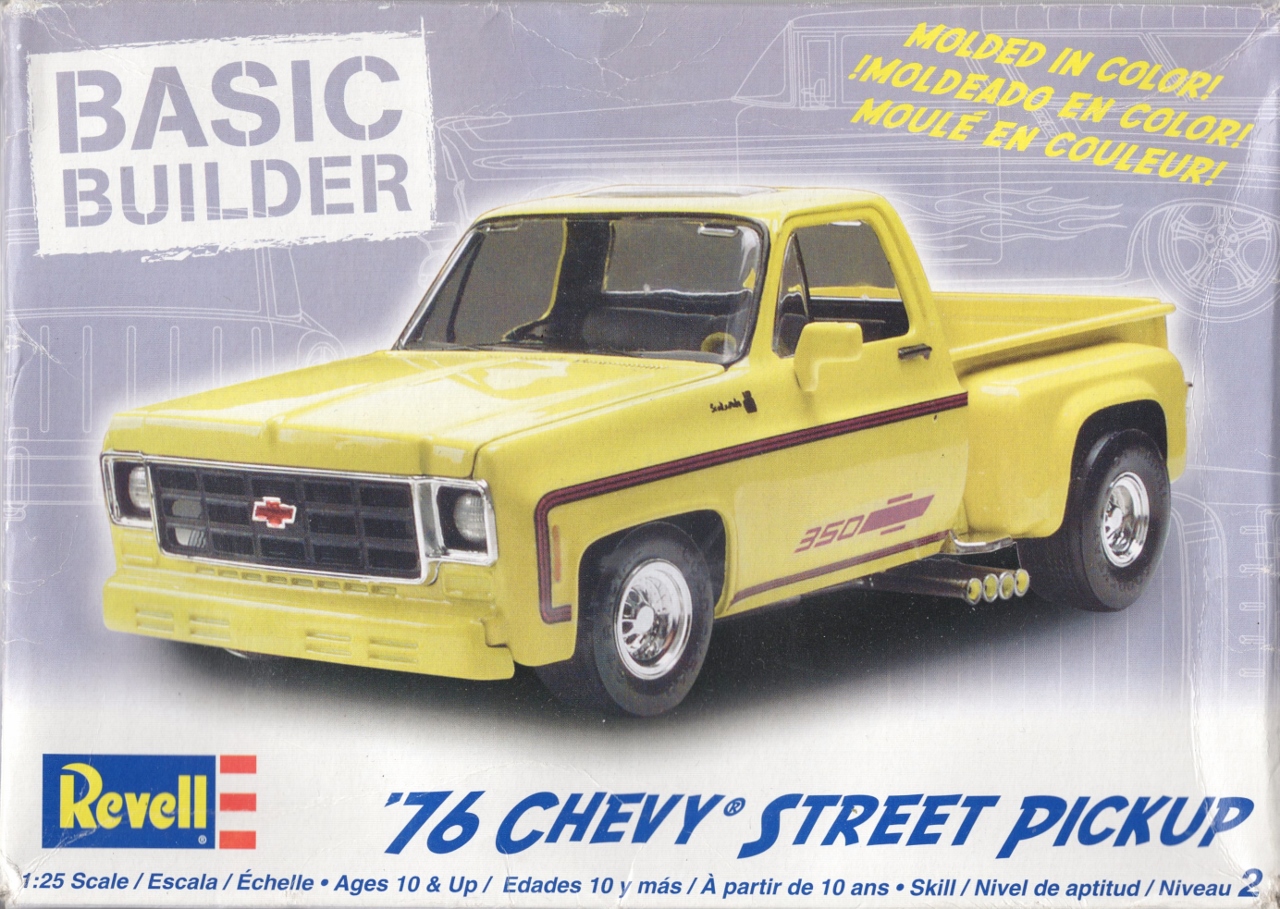Revell 1976 Chevy Street Stepside Pickup Truck - Spotlight Hobbies