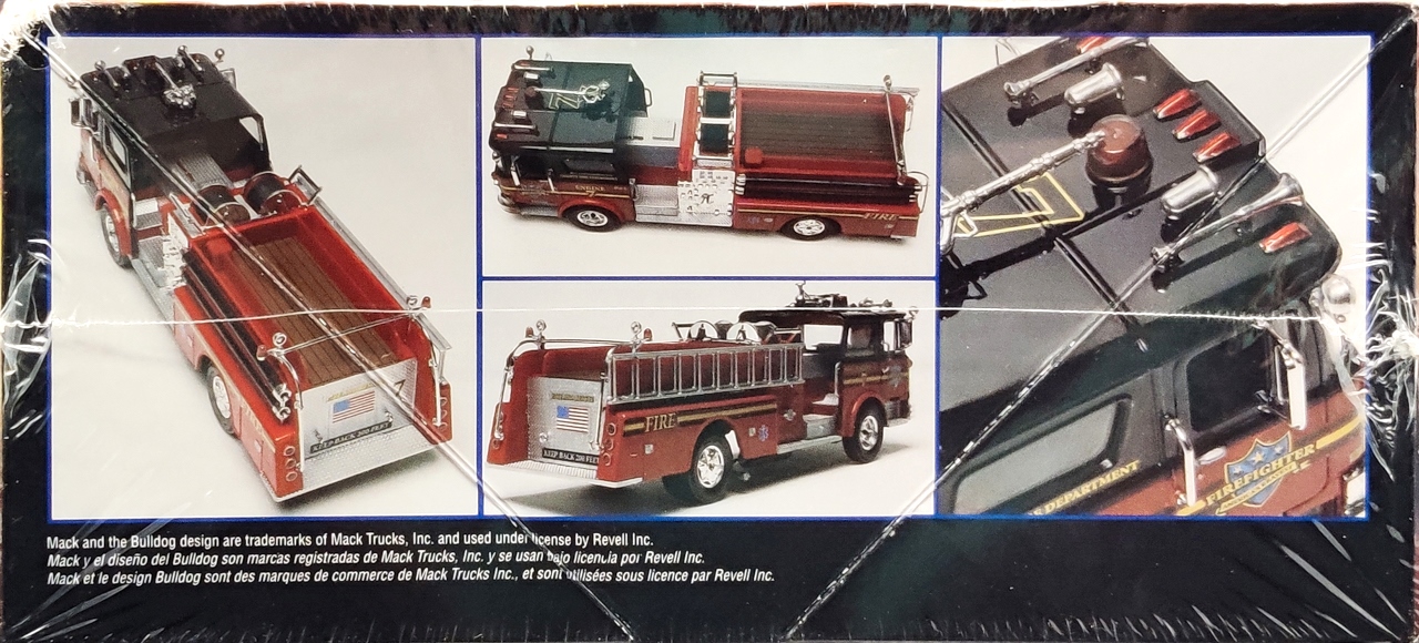 Revell (Monogram) Mack Fire Pumper Truck - 1/32 Scale - SnapTite ...
