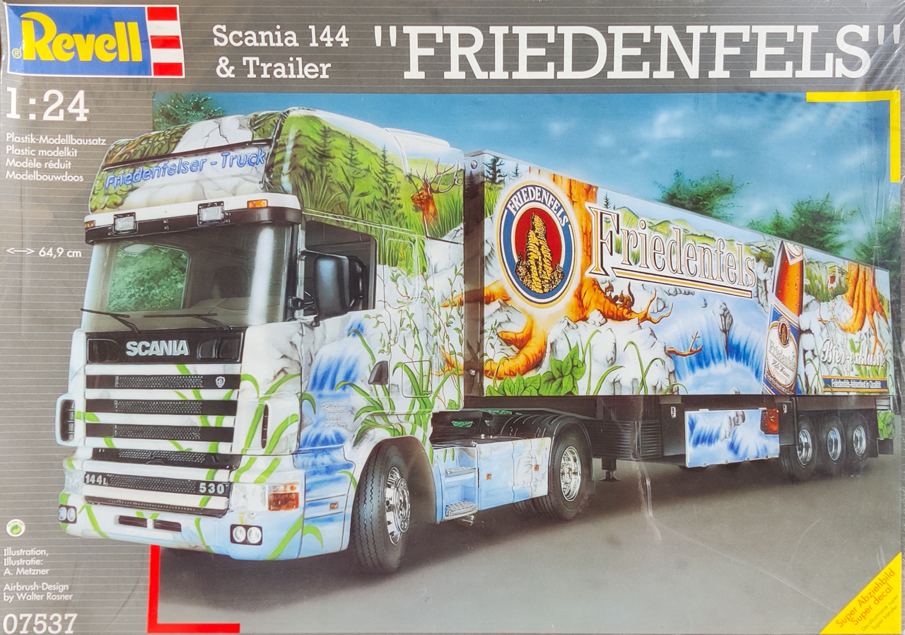 Revell Of Germany "Friedenfels" Scania 144 Semi Truck Tractor and ...