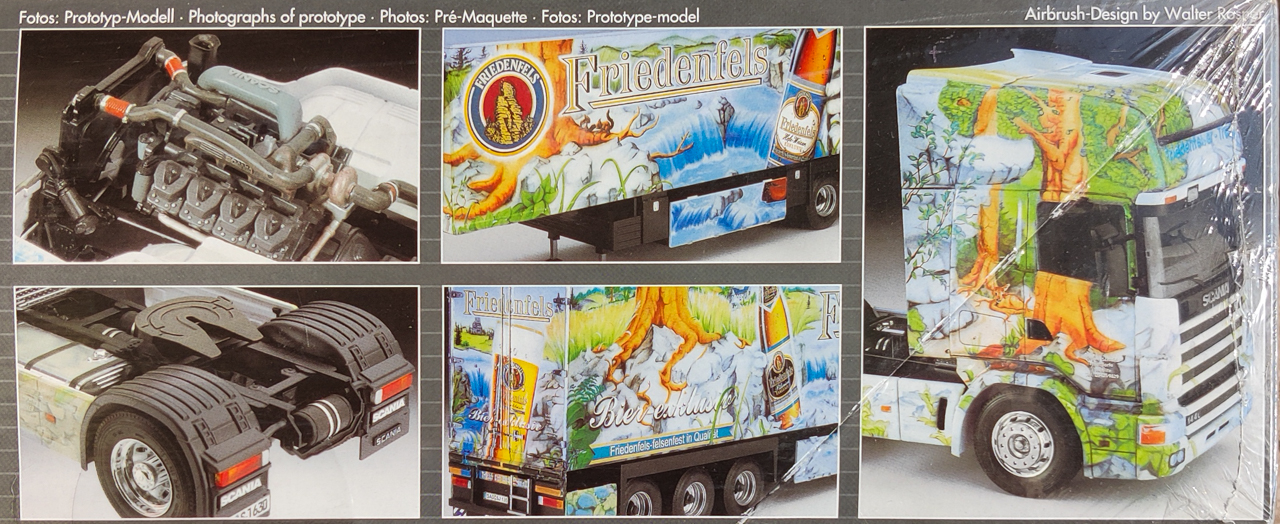 Revell Of Germany "Friedenfels" Scania 144 Semi Truck Tractor and ...