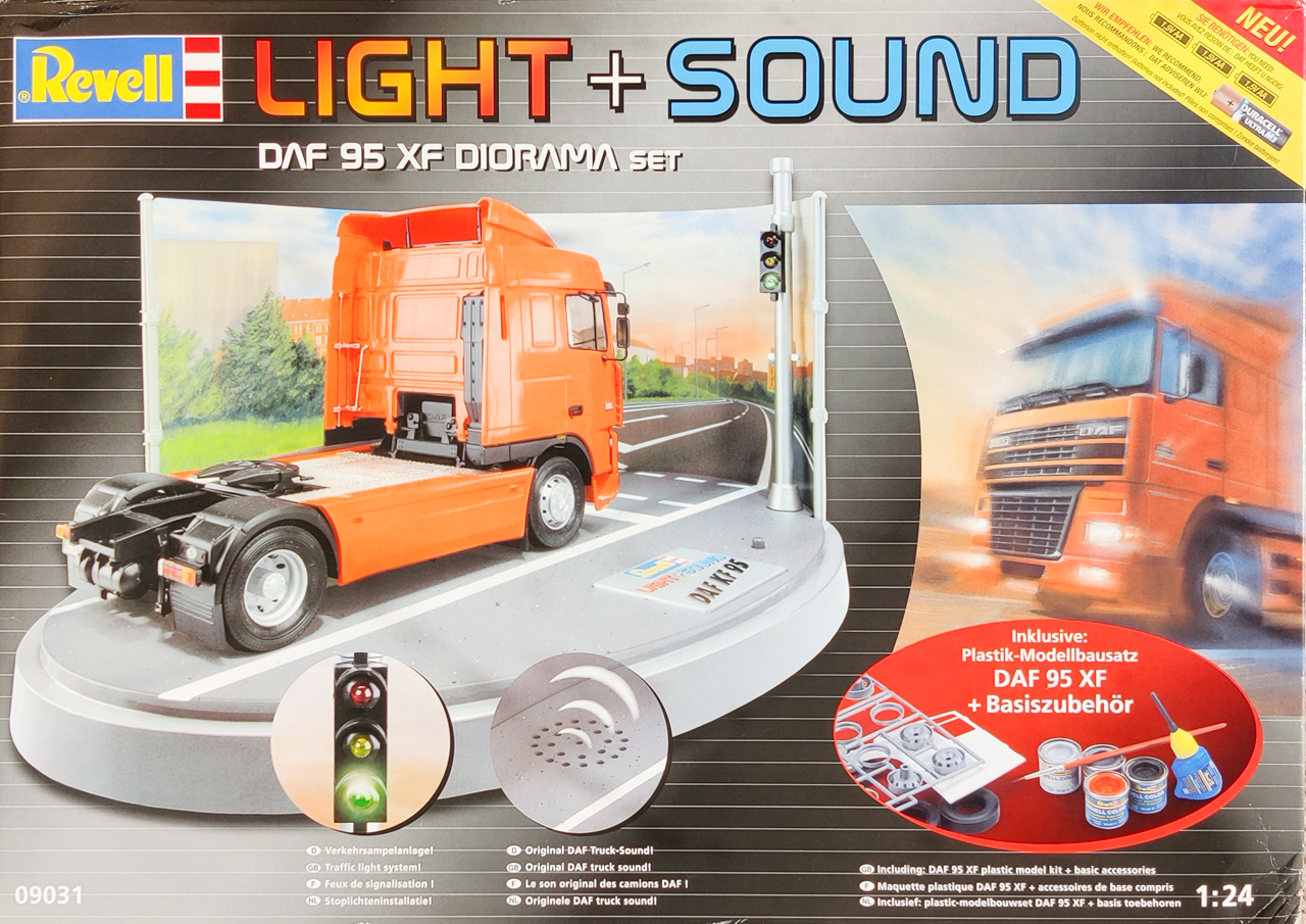 Revell Of Germany "Light + Sound" DAF 95 XF Semi Tractor Truck ...