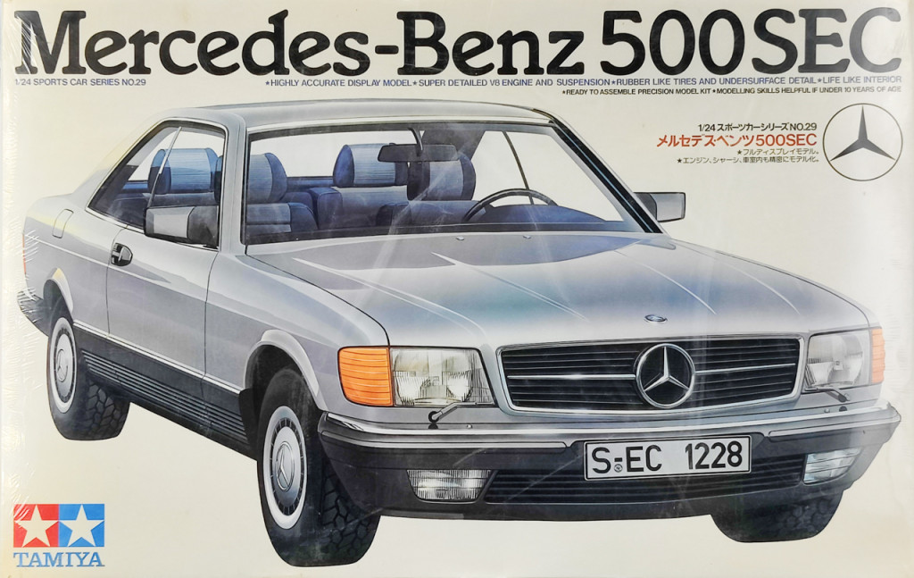 Tamiya Mercedes-Benz 500 SEC - Spotlight Hobbies