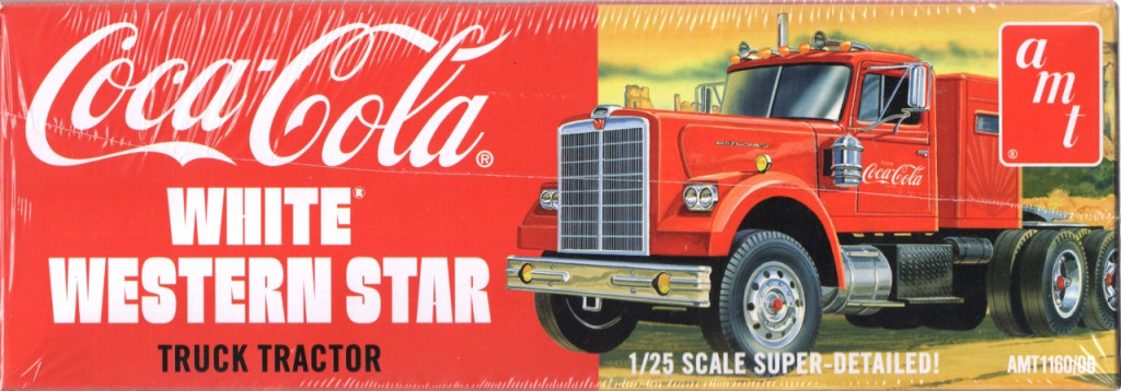 AMT "Coca Cola" White Western Star Semi Truck Tractor with Mercury ...