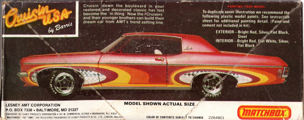 AMT George Barris "Cruisin USA" 1970 Chevy Impala Hardtop Lowrider ...