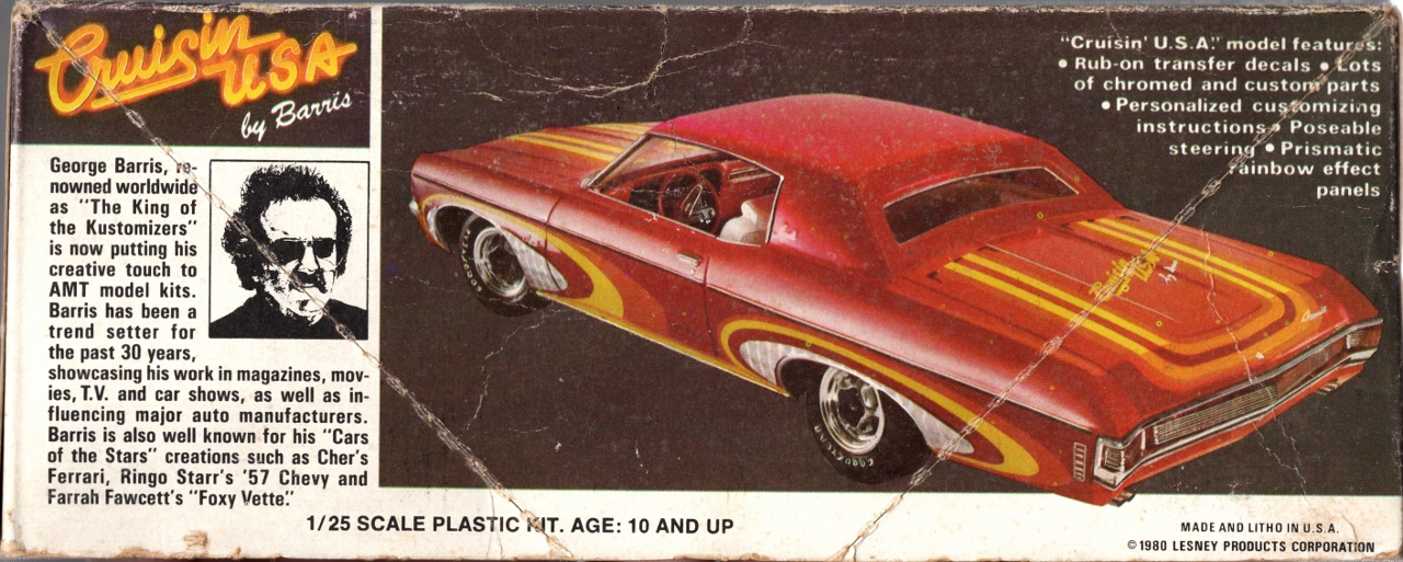 AMT George Barris "Cruisin USA" 1970 Chevy Impala Hardtop Lowrider ...