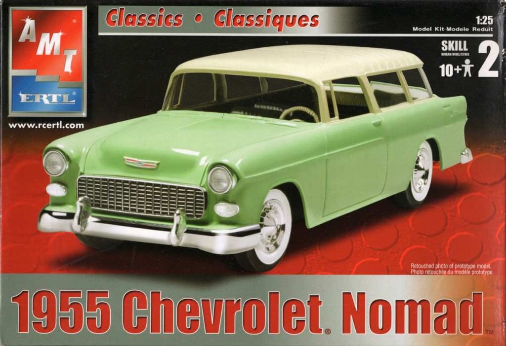 AMT 1955 Chevy Nomad - 3 in 1 - Stock, Custom or Drag - Spotlight Hobbies