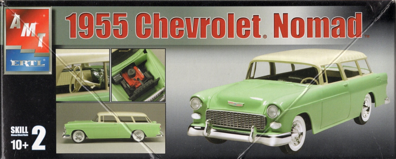 AMT 1955 Chevy Nomad - 3 in 1 - Stock, Custom or Drag - Spotlight Hobbies
