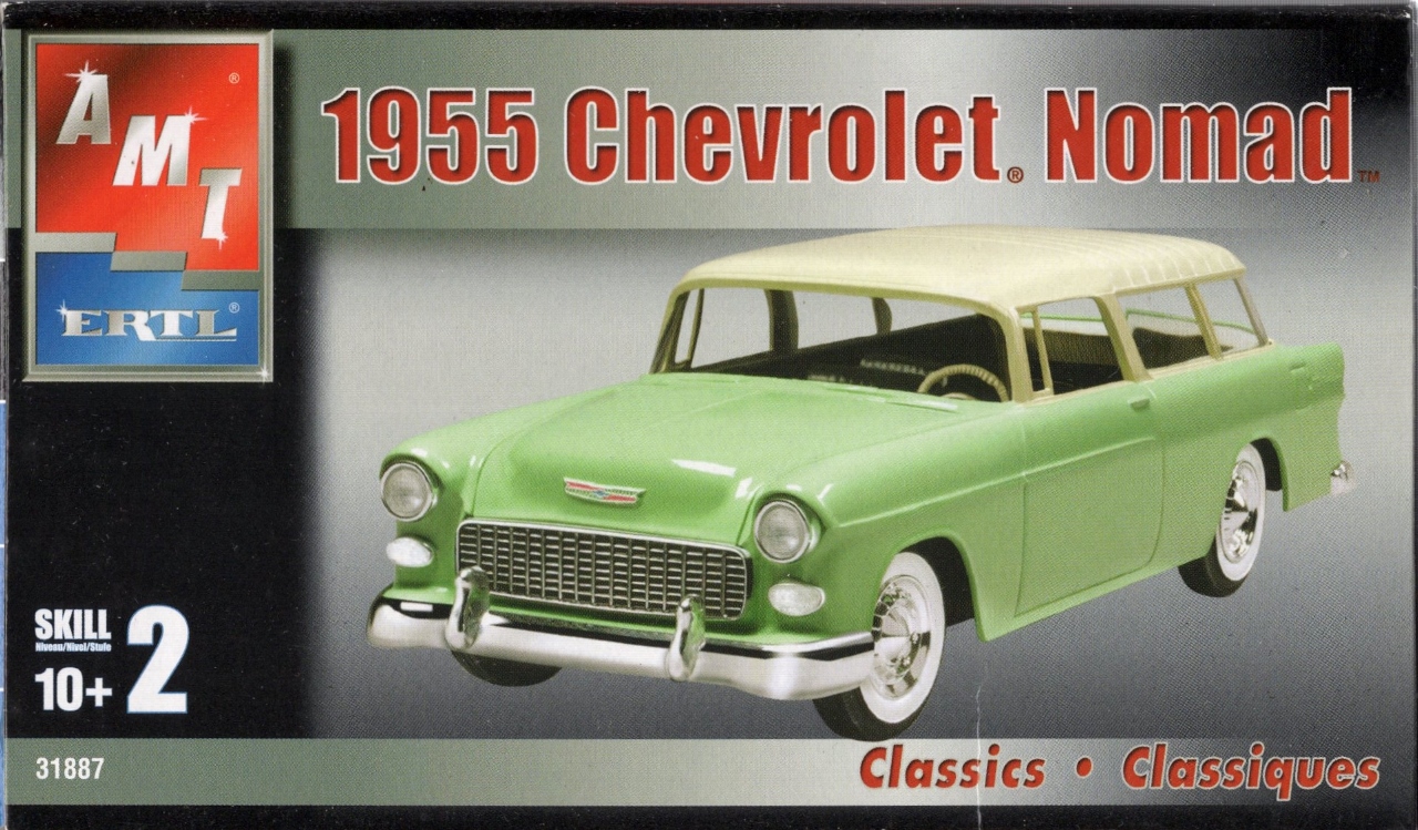 AMT 1955 Chevy Nomad - 3 in 1 - Stock, Custom or Drag - Spotlight Hobbies