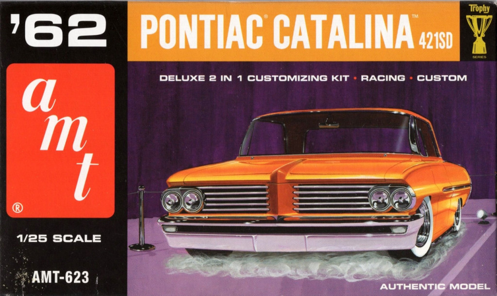 AMT 1962 Pontiac Catalina Super Duty 421 Hardtop - Mostly Stock, Custom ...