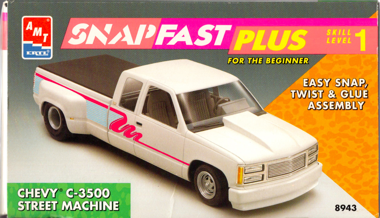 AMT 1993 Chevy C-3500 Extended Cab Dually Street Machine Pickup Truck ...