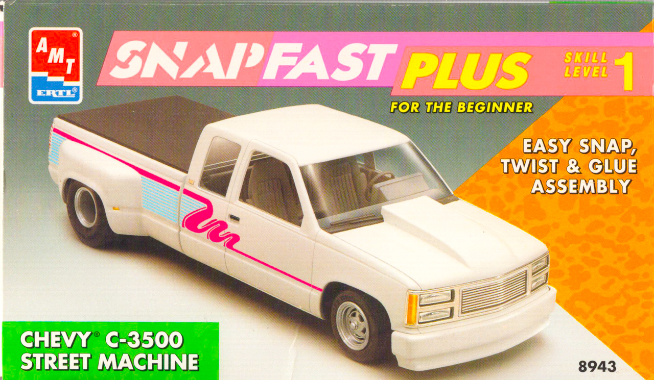 AMT 1993 Chevy C-3500 Extended Cab Dually Street Machine Pickup Truck ...