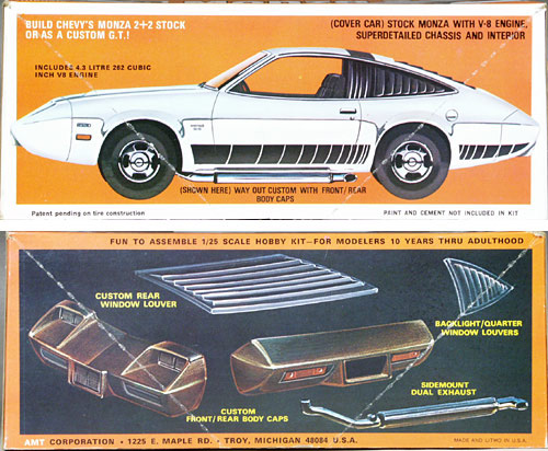 AMT 1976 Chevy Monza 2+2 Hatchback - Stock or Custom GT - Spotlight Hobbies