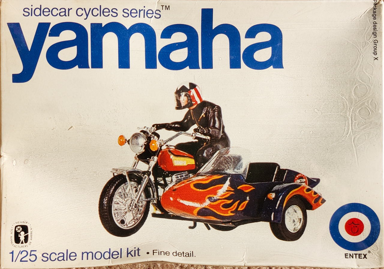 Entex "Sidecar Cycles Series" Yamaha Motorcycle - Spotlight Hobbies