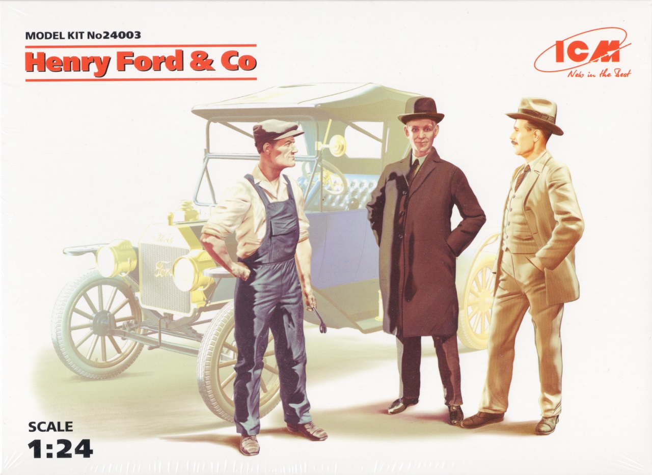 ICM Henry Ford & Co. - 3 Figures - Spotlight Hobbies