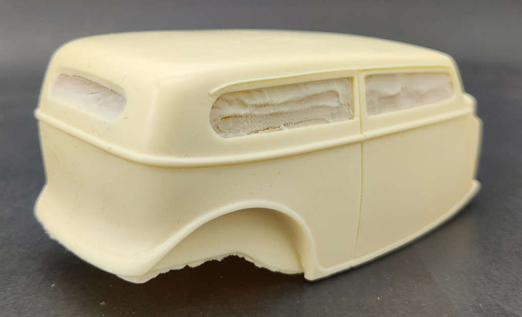 Jimmy Flintstone Resin 1934 Ford Sedan Rat Rod - Spotlight Hobbies